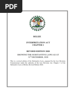 Belize Police Act 2020 Overview | PDF | Arrest | Police