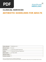GGC Empirical Antibiotic Guidelines | PDF | Infection | Urinary Tract ...
