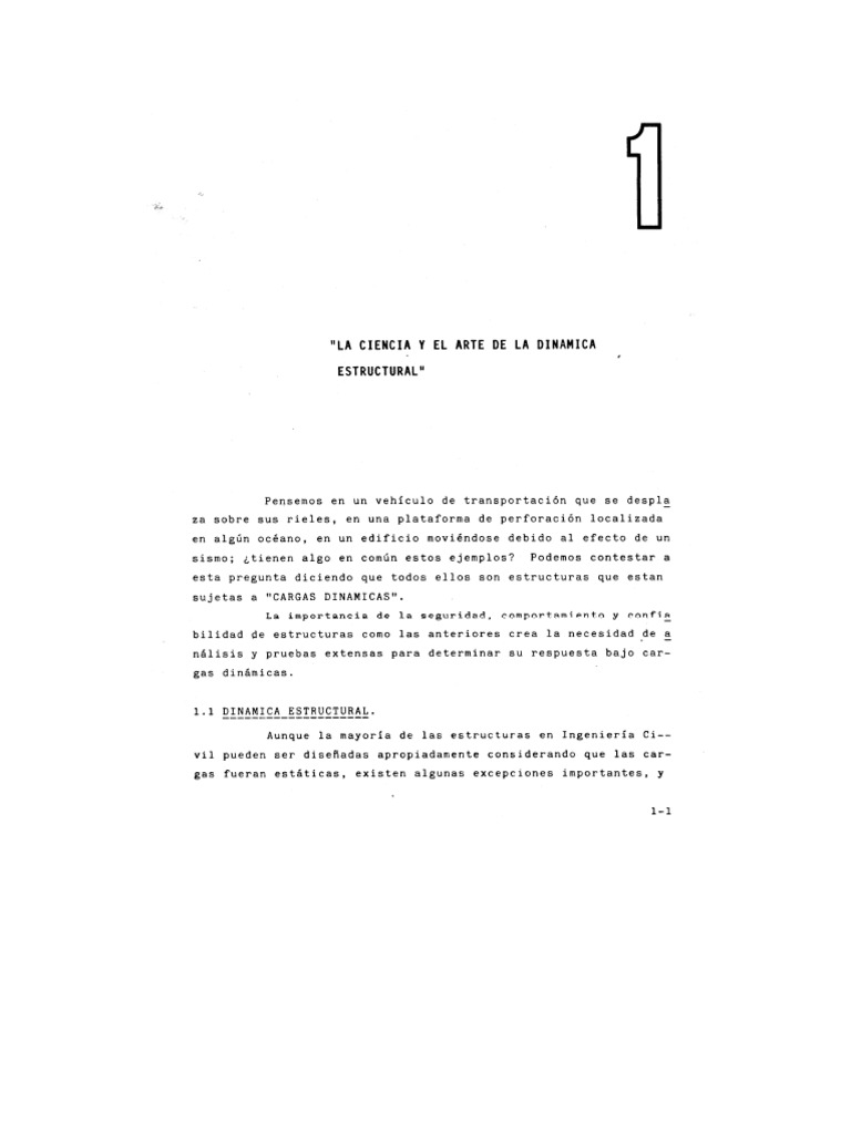 Curso de Dinamica Estructural MArio Paz | PDF