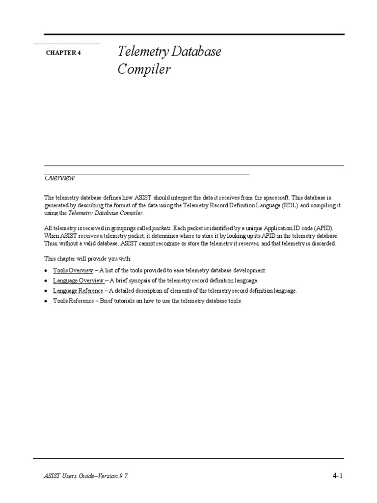 Asist Ug 9.7 RDL | PDF | Databases | Integer (Computer Science)