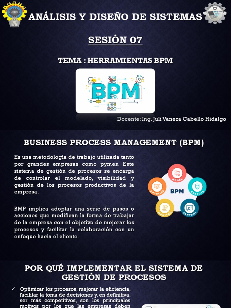 Herramientas y Metodología BPM | PDF | Procesos de negocio | Software