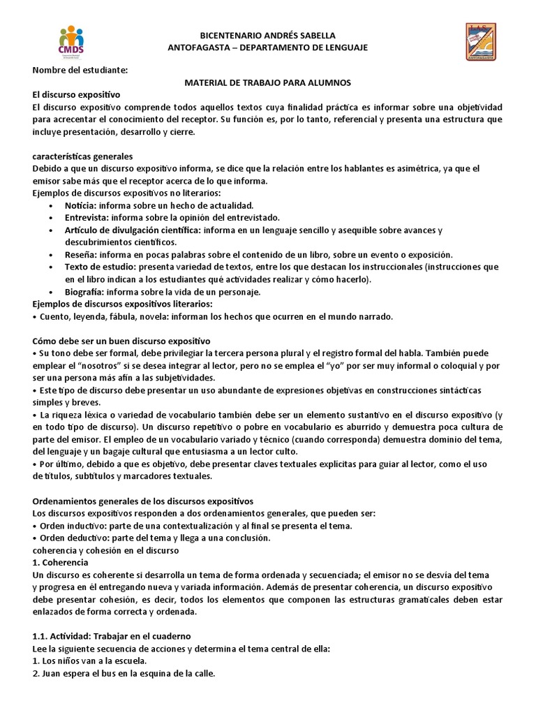 Guia de Contenido y Actividades Simce 2 | PDF | Adverbio | Pronombre