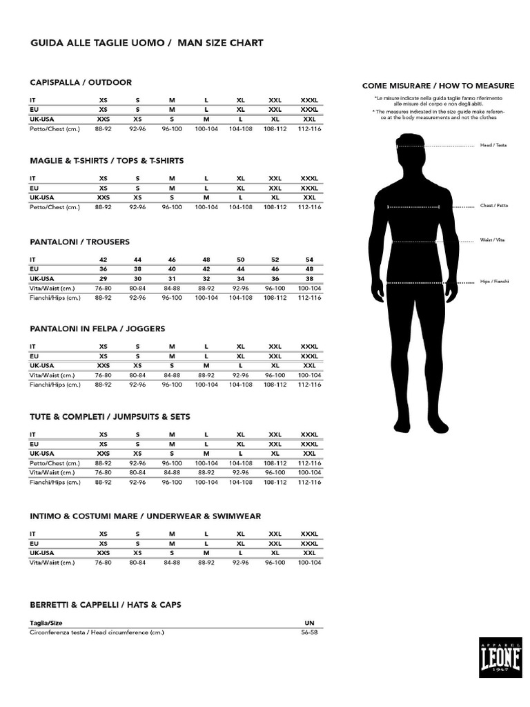 guida-alle-taglie | PDF