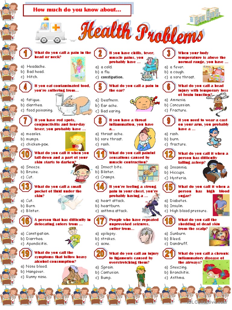 Common Medical Conditions, Symptoms and Treatments | PDF | Diseases And ...