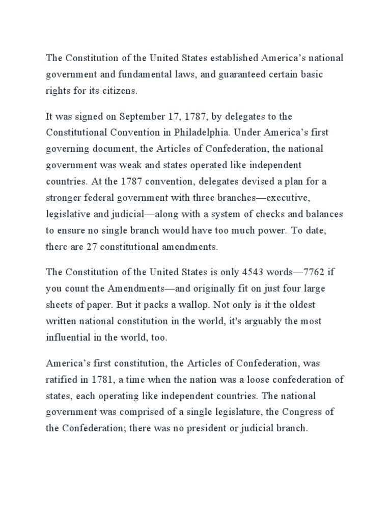 U.S. Constitution | PDF | United States Bill Of Rights | U.S. State