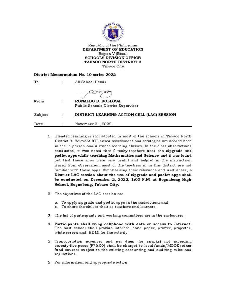 DISTRICT-MEMORANDUM-No.-10-series-2022-DISTRICT-LAC-SESSION ...
