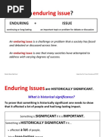 Key Enduring Issues in Global History | PDF | Natural Environment ...