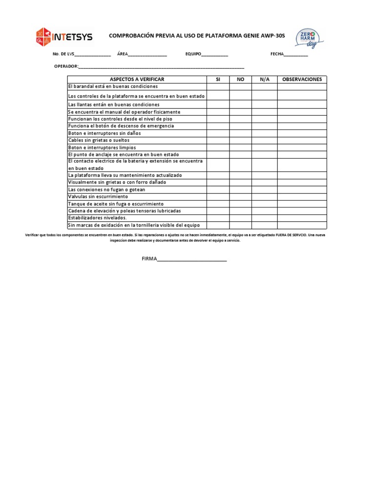 Checklist Genie | PDF