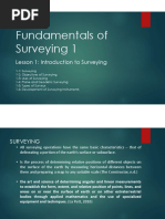 Fundamentals of Surveying | PDF | Surveying | Accuracy And Precision