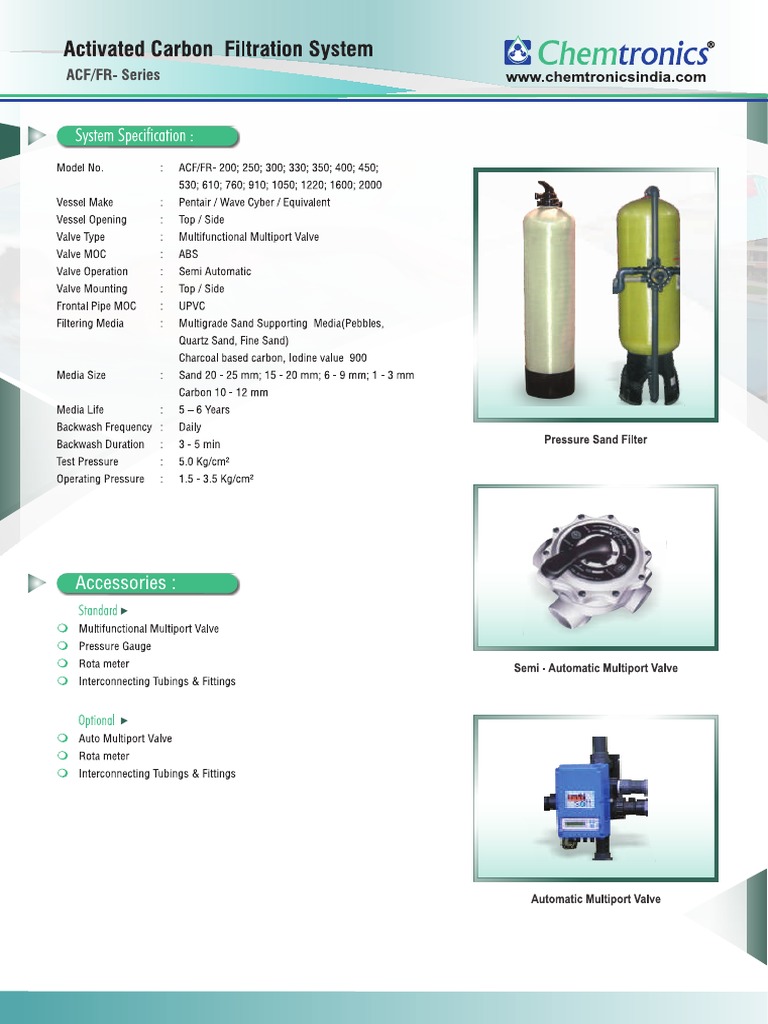 05.04 ACF-FR Activated Carbon Filter - FRP | PDF