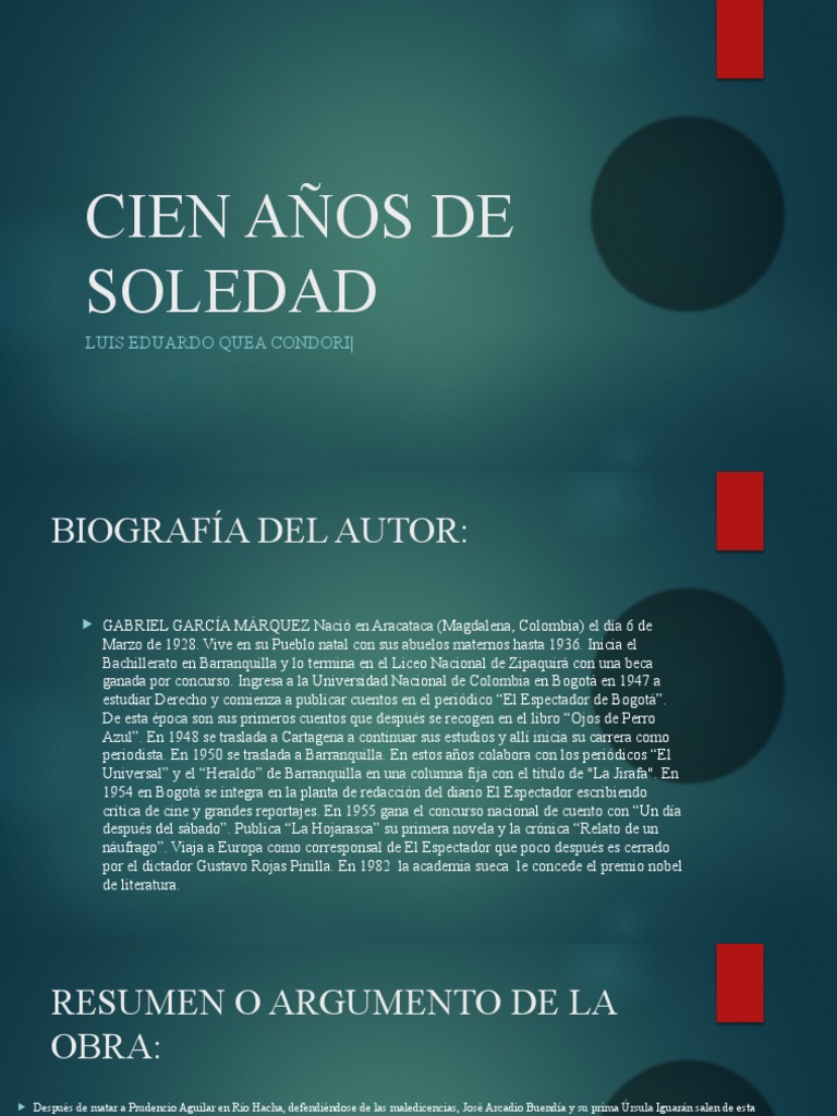 Cien Años de Soledad | PDF