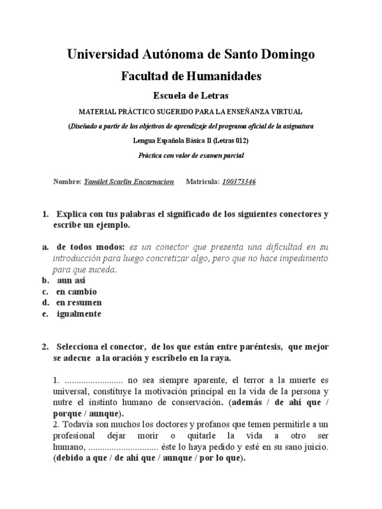 Practica Letras 012 (Valor de Examen) | PDF | Agua