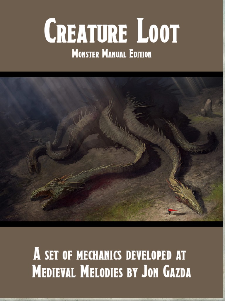 Creature Loot MM | PDF