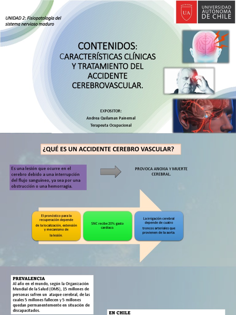 Características Clínicas Y Tratamiento Del Accidente Cerebrovascular ...