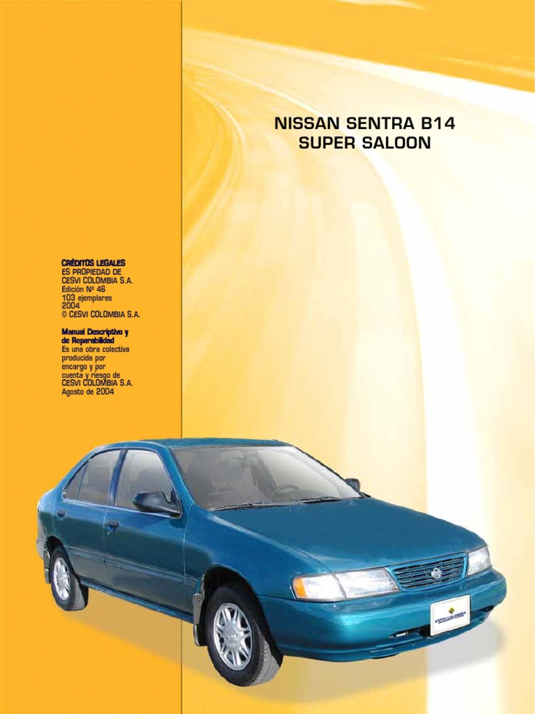 Nissan B14 | PDF | Vehículos | Industria automotriz