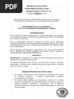 Código de Ética Del Docente Mexicano | PDF | Maestros | Comportamiento