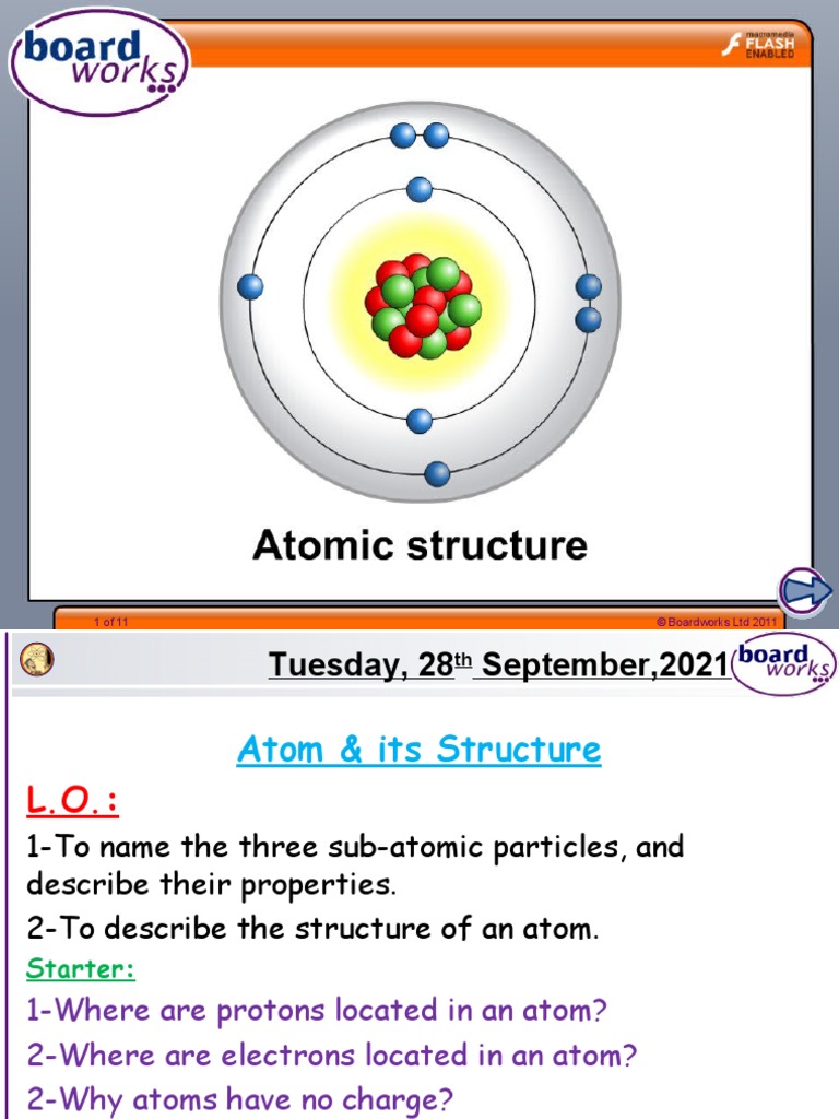 Atomic Structure 2 | PDF | Atoms | Atomic Nucleus