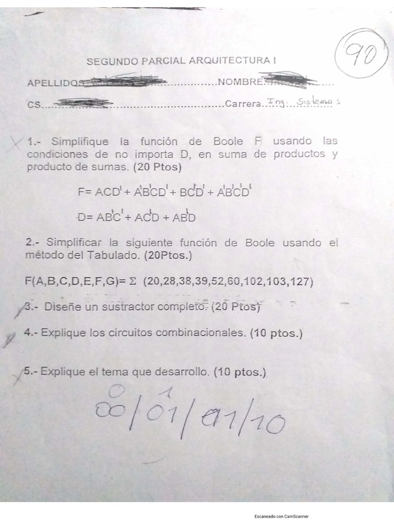 Segundos Parciales Pdf