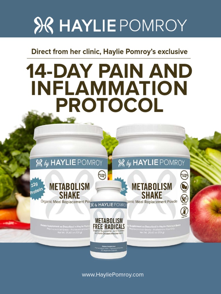 14-Day Pain & Inflammation Protocol | PDF | Meal | Lunch