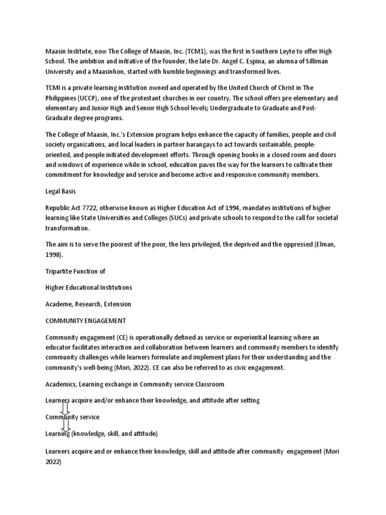 TCMI Institut-WPS Office | PDF | Learning | Community