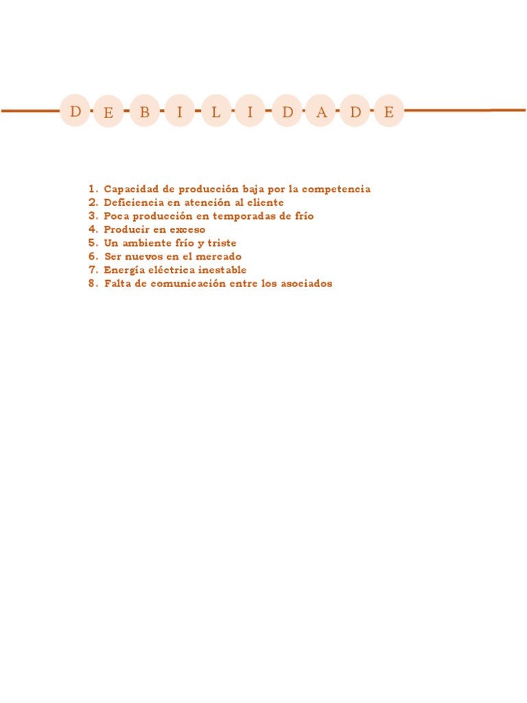 Debilidades 1 | PDF | Derecho