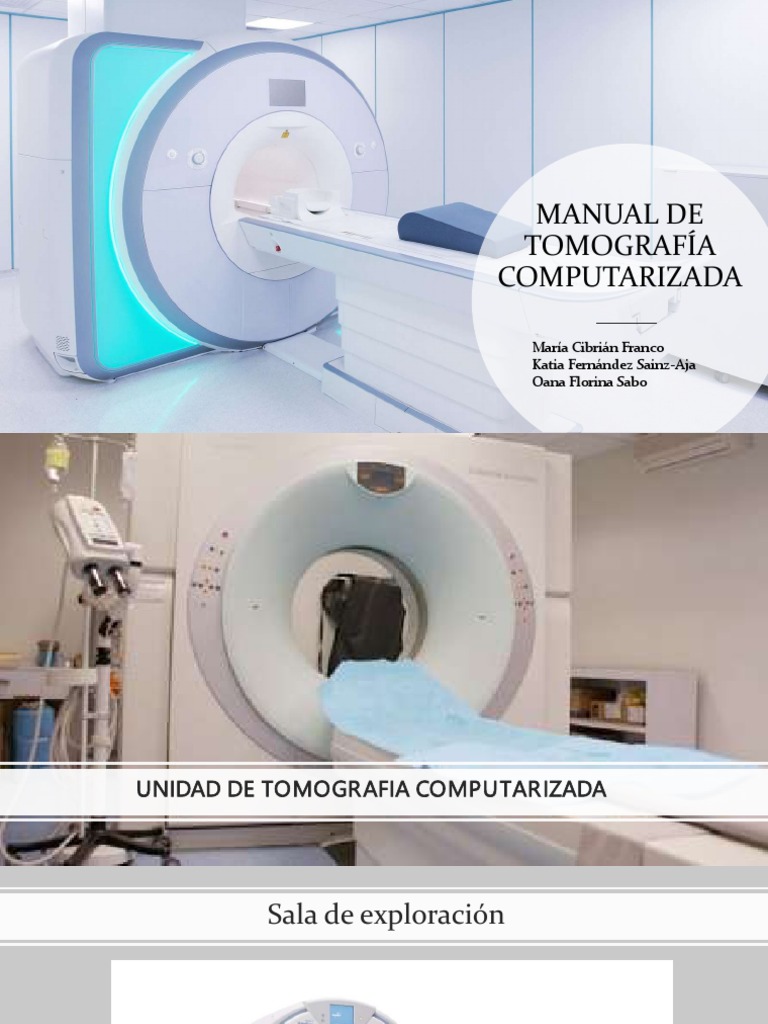 Guía Manual Del TC | PDF | Ct Scan | Radiología