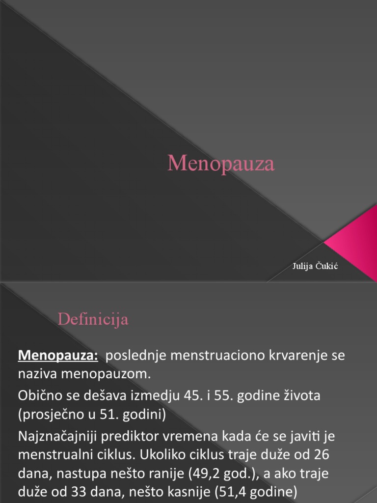 Menopauza | PDF