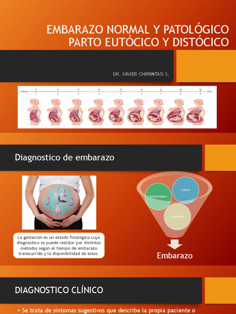 Embarazo Normal y Patológico: Diagnóstico y Parto | PDF | El embarazo ...