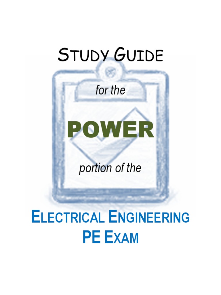 Electrical Engineering PE Exam Study Guide V10 | PDF | Ac Power ...