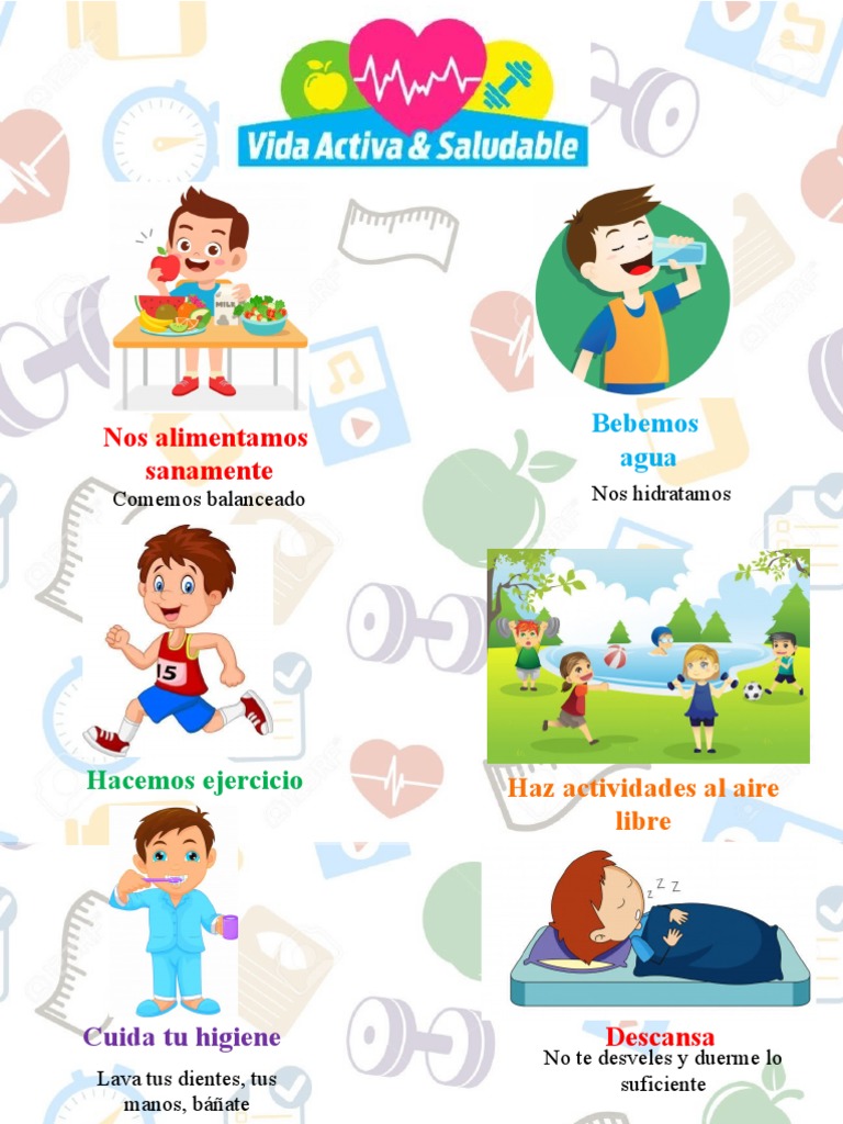 Hábitos Saludables Para El Bienestar Pdf
