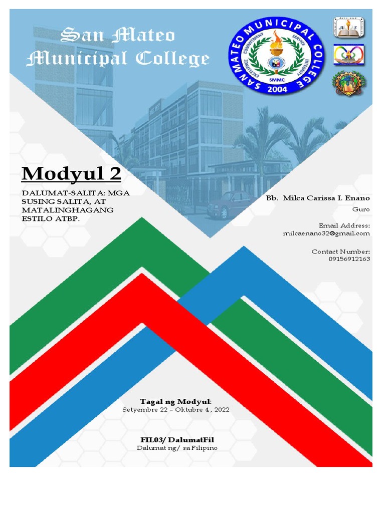 Dalumat Modyul 2 | PDF
