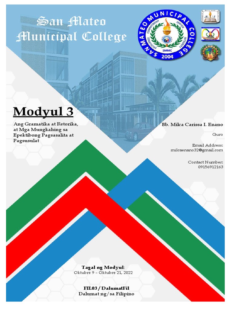 Dalumat Modyul 3 | PDF