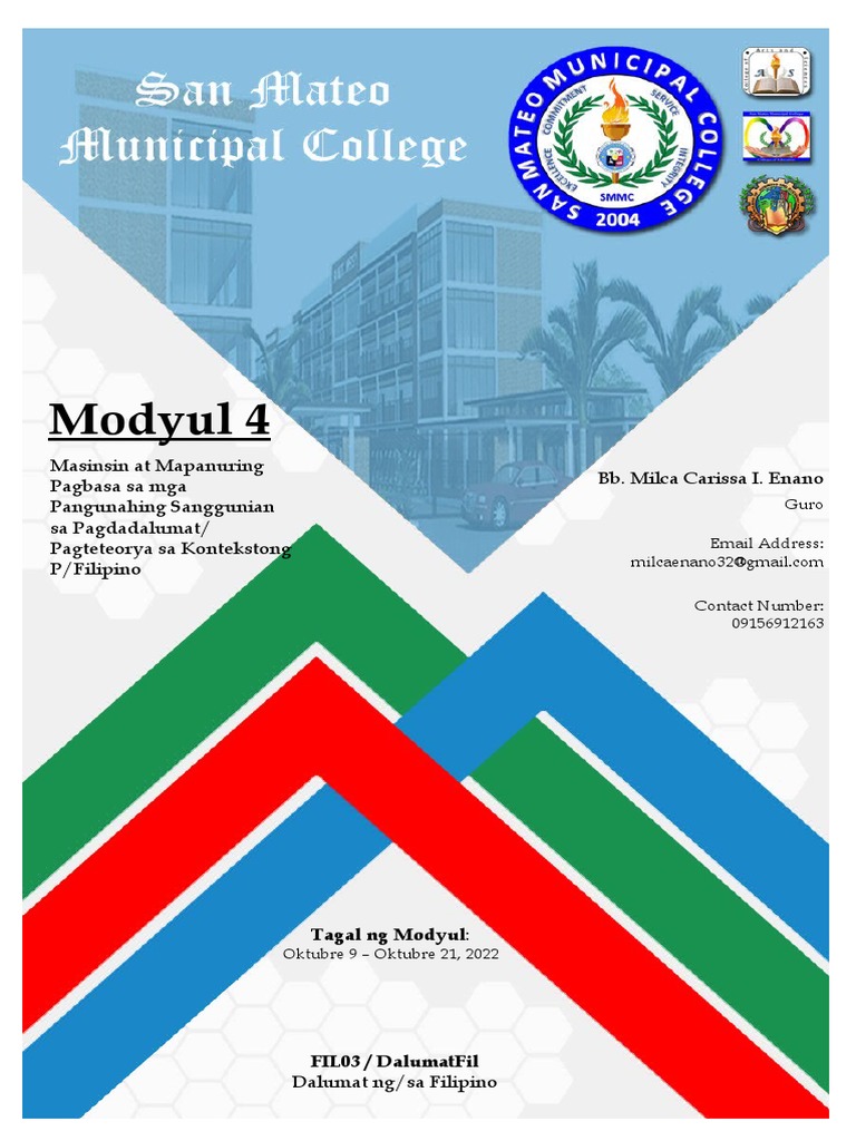 Dalumat Modyul 4 | PDF
