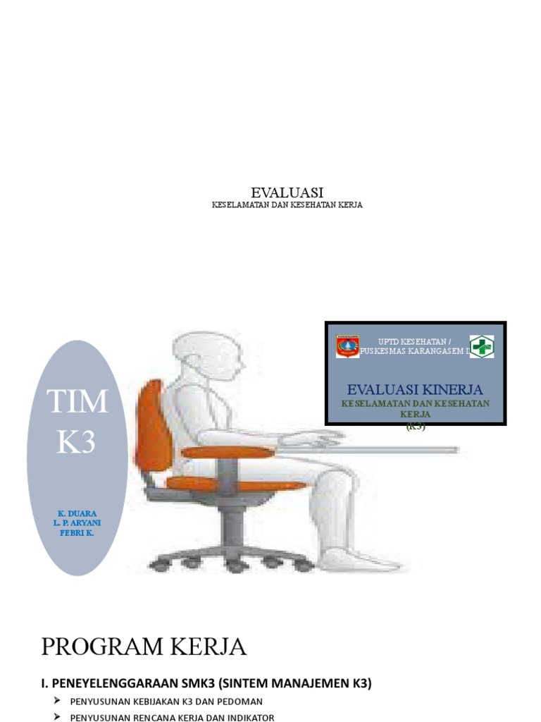 Presentasi Evaluasi K3 | PDF