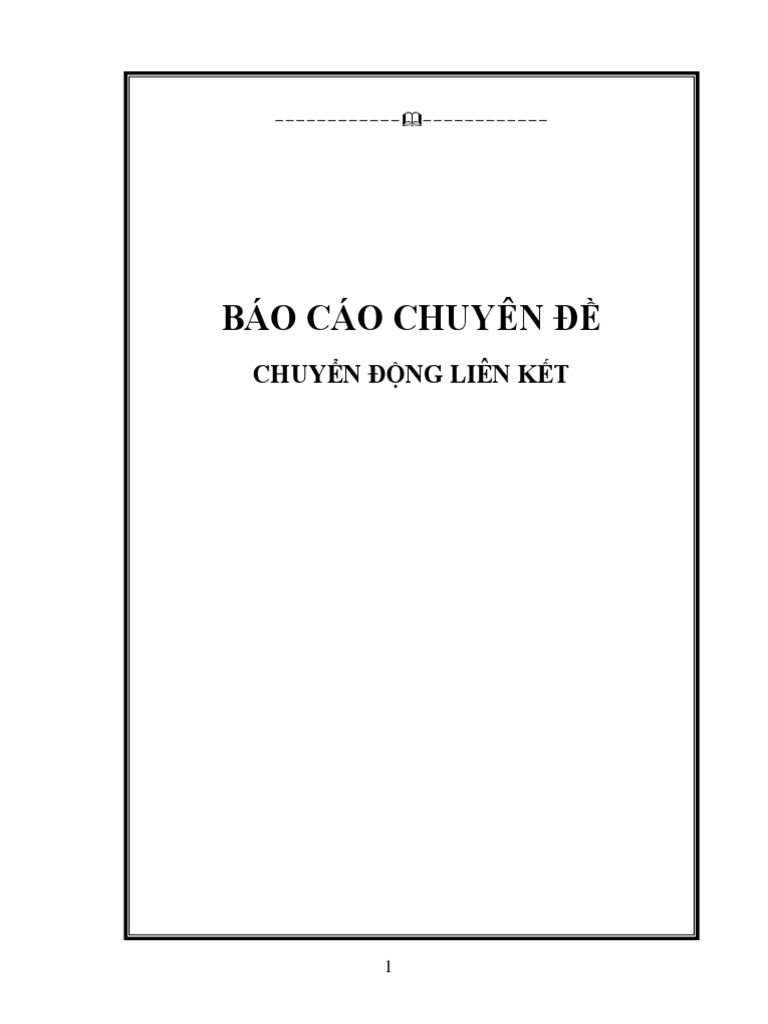 Chuyen de Chuyen Dong Lien Ket Cua Vat Ran | PDF