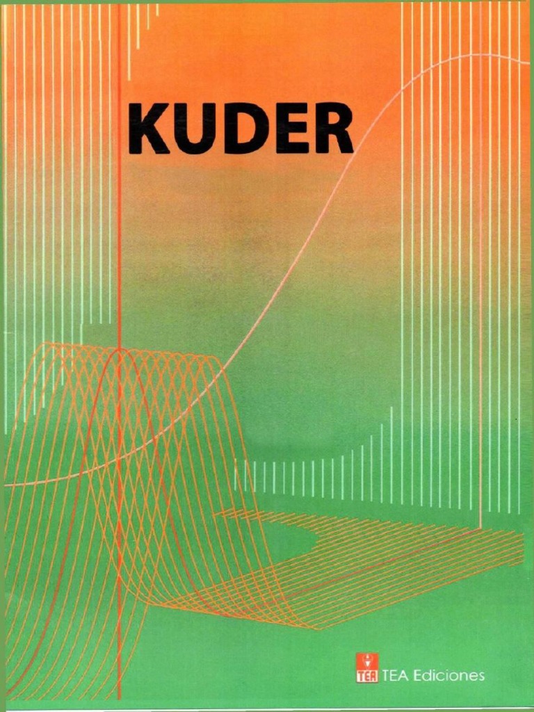 Manual Kuder | PDF
