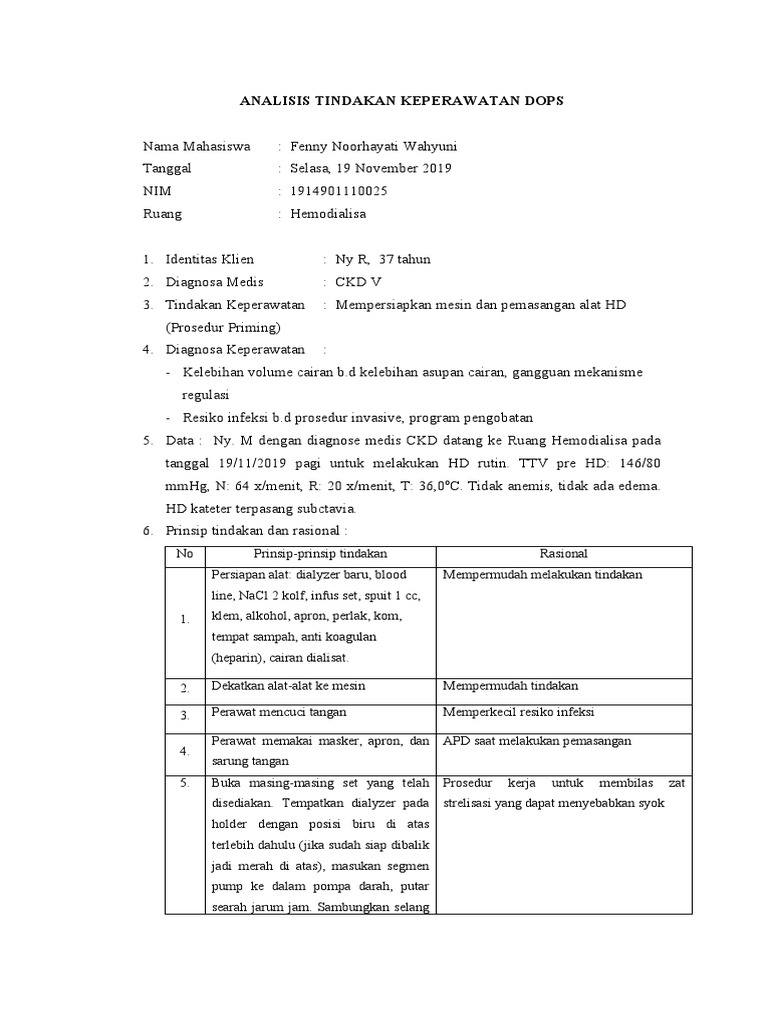 DOPS Pemasangan Alat HD | PDF