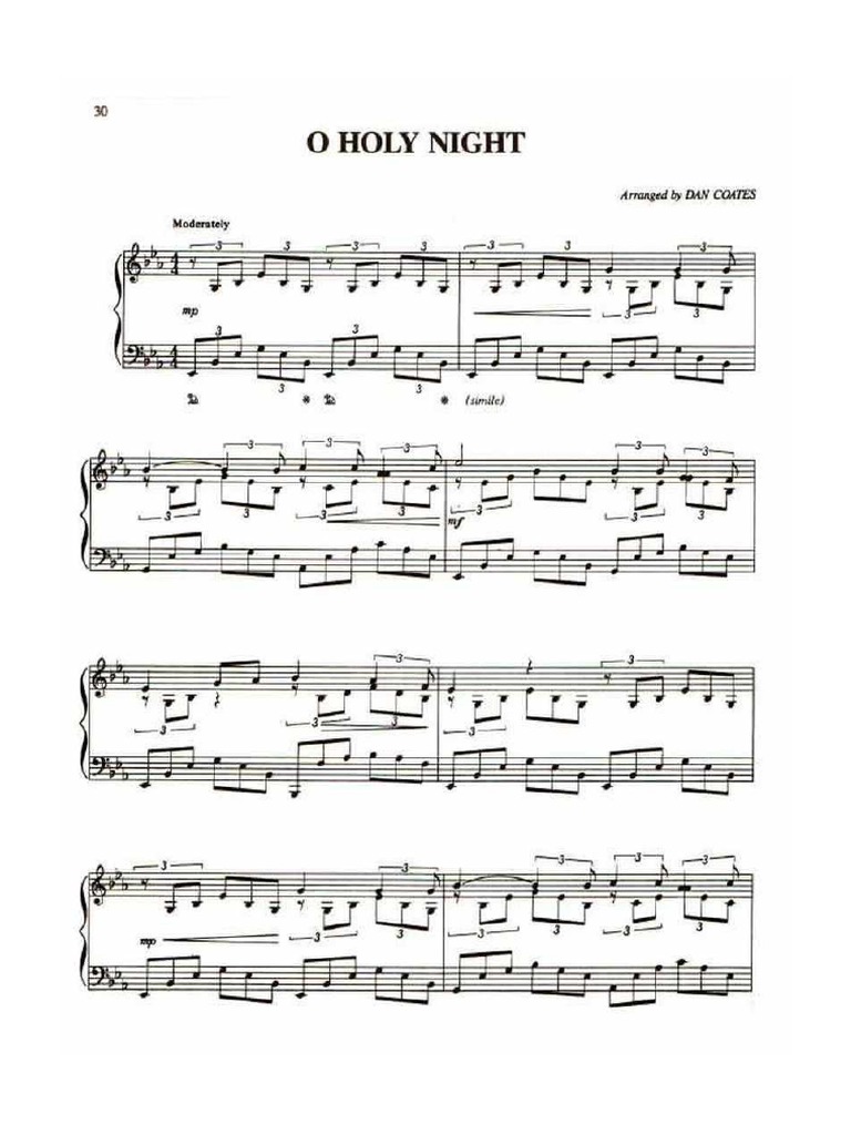O Holy Night | PDF
