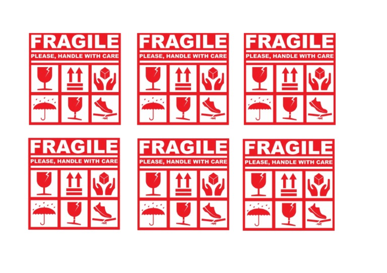 Fragile Stickers | PDF