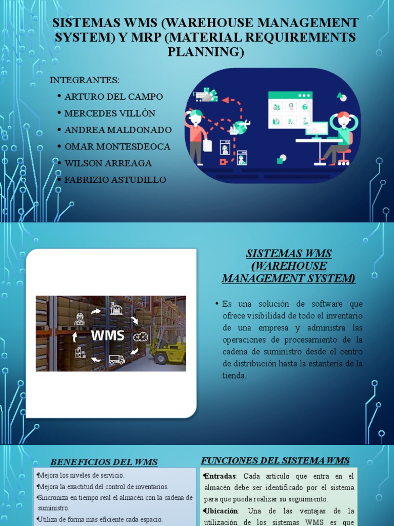 Sistemas Wms y MRP | PDF