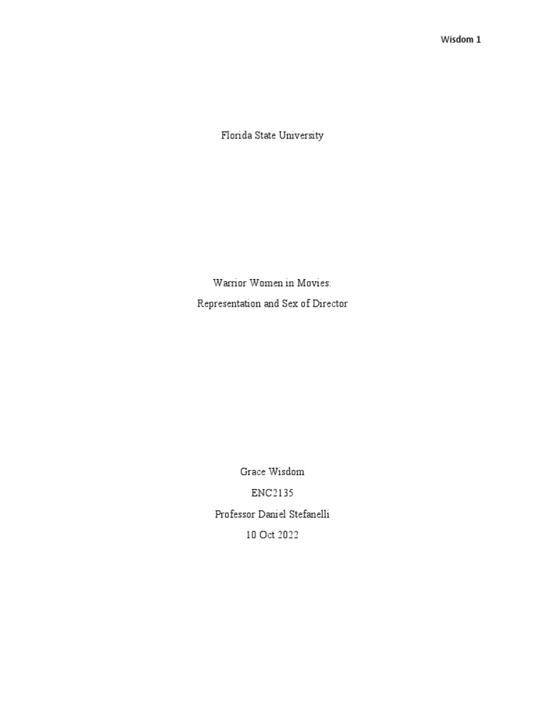 Project 1 Final | PDF | Masculinity | Gender