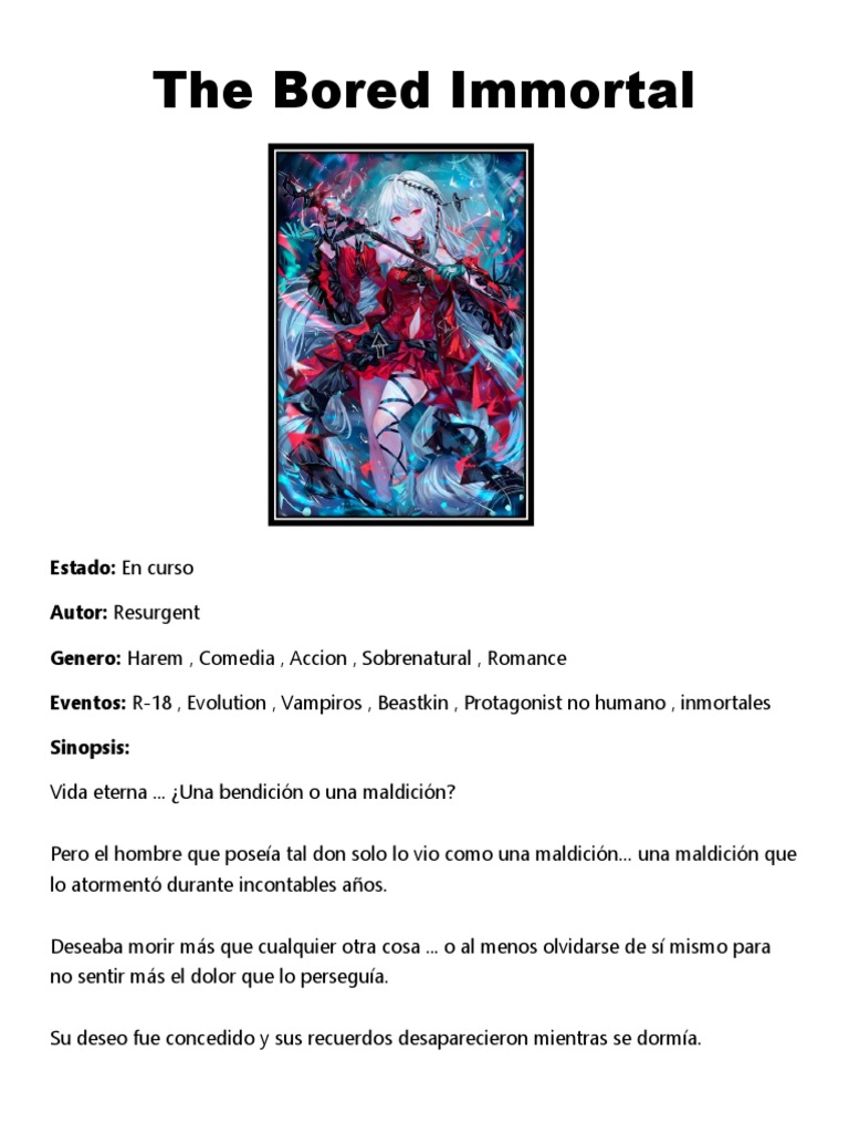 The Bored Immortal 051 - 075 | PDF | Neumático | Beso