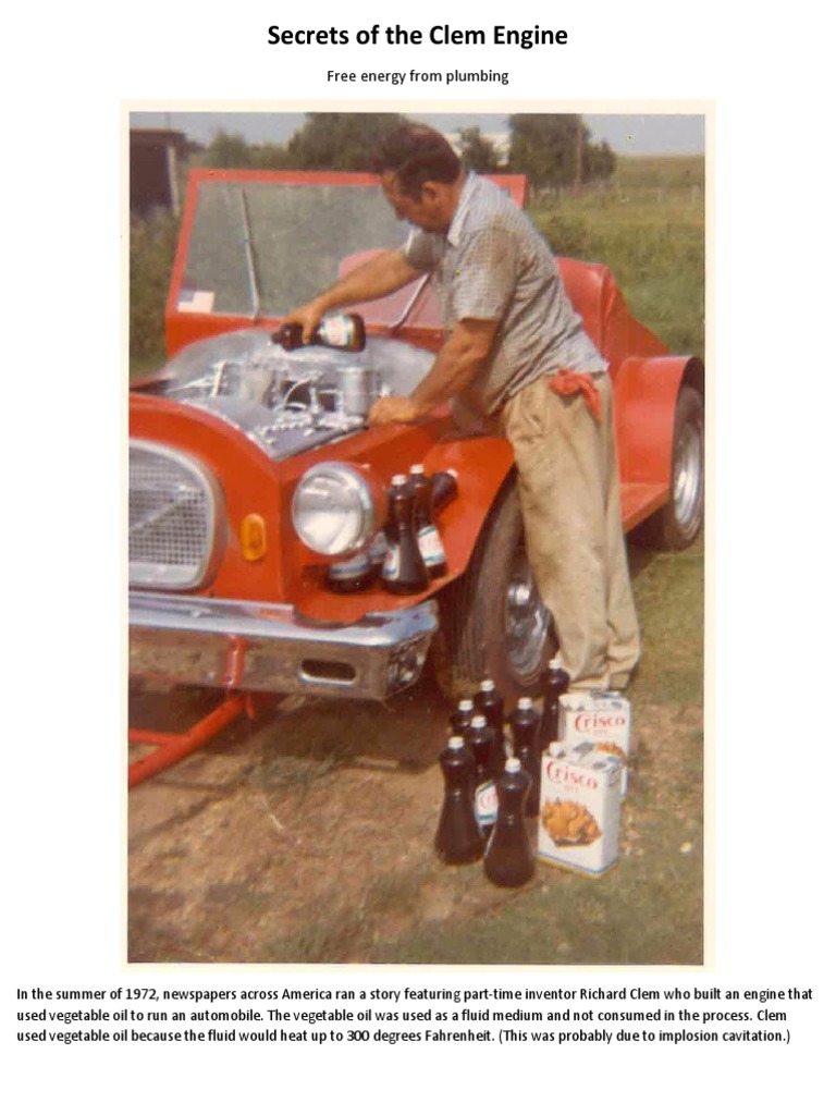 Secrets of The Clem Engine | PDF | Force | Pump