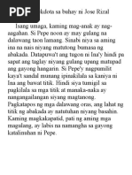 Buod NG Kwento Ni "Apolaki at Mayari" | PDF