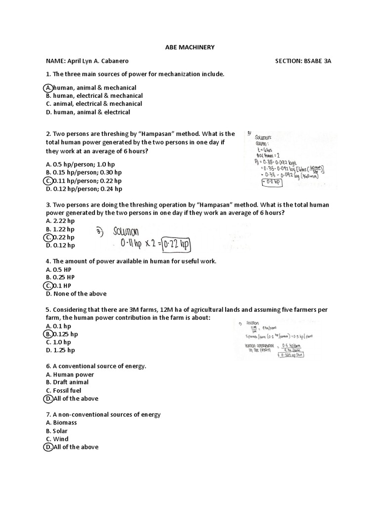 Cabanero - Assignment M1L1L2 - ABM312 | PDF | Energy Development ...