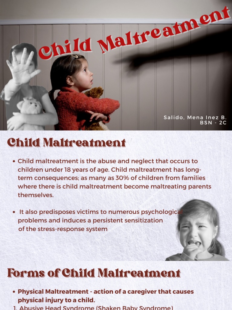 Final Presentation - Child Maltreatment | PDF