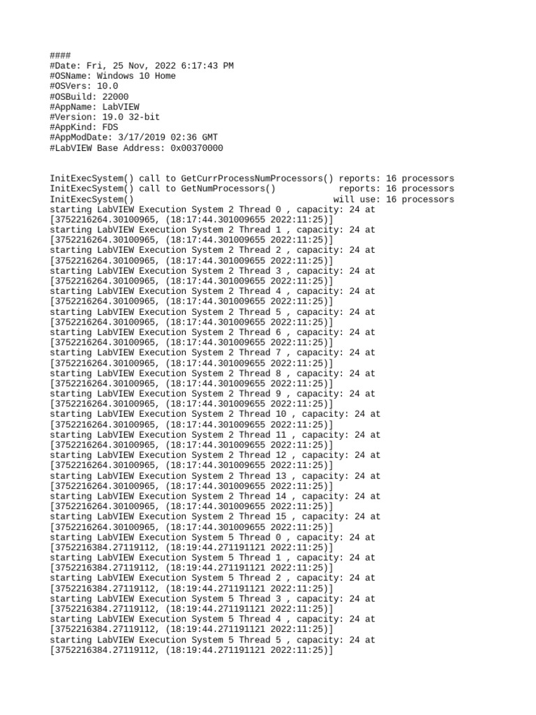 Logfile | PDF | Computer Science | Computer Hardware