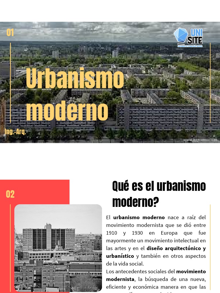Urbanismo Moderno: Conceptos y Figuras Clave | PDF | Urbanismo | Estética