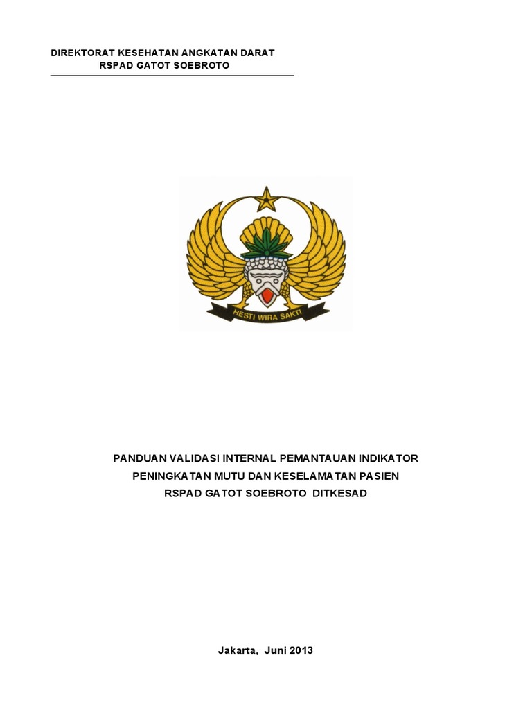 Panduan Kegiatan Validasi Internal | PDF