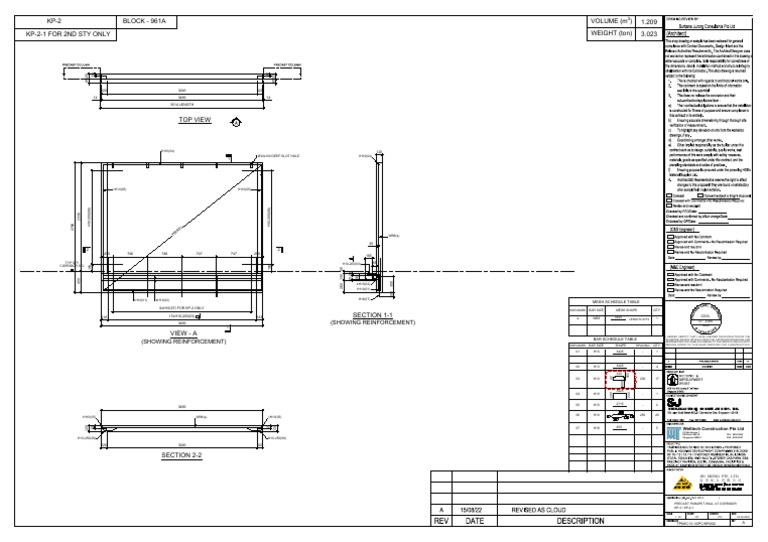 Review of Precast Column Shop Drawings for Compliance with Design ...